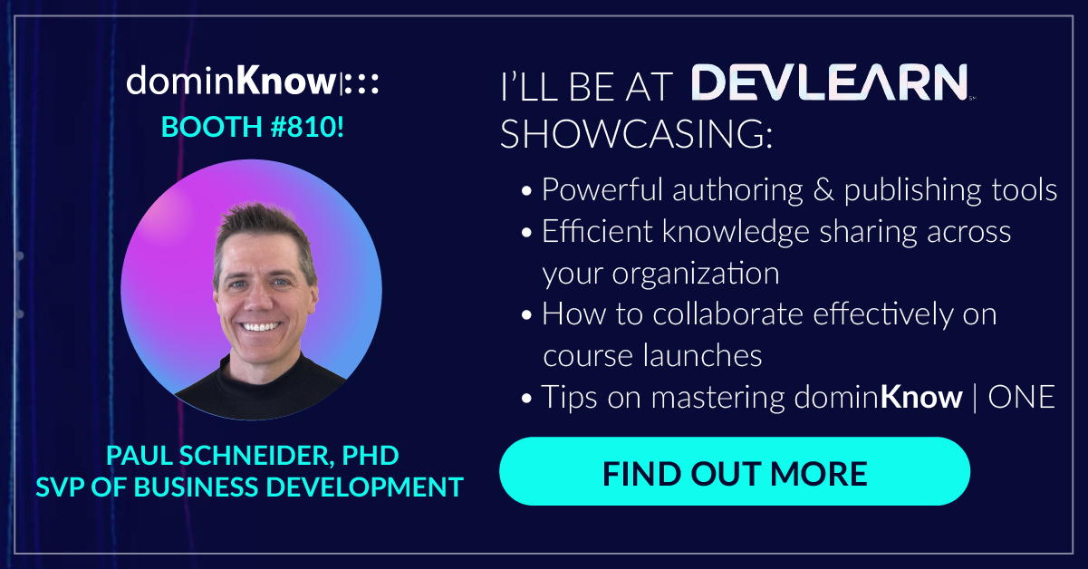 DevLearn Meeting Request Paul